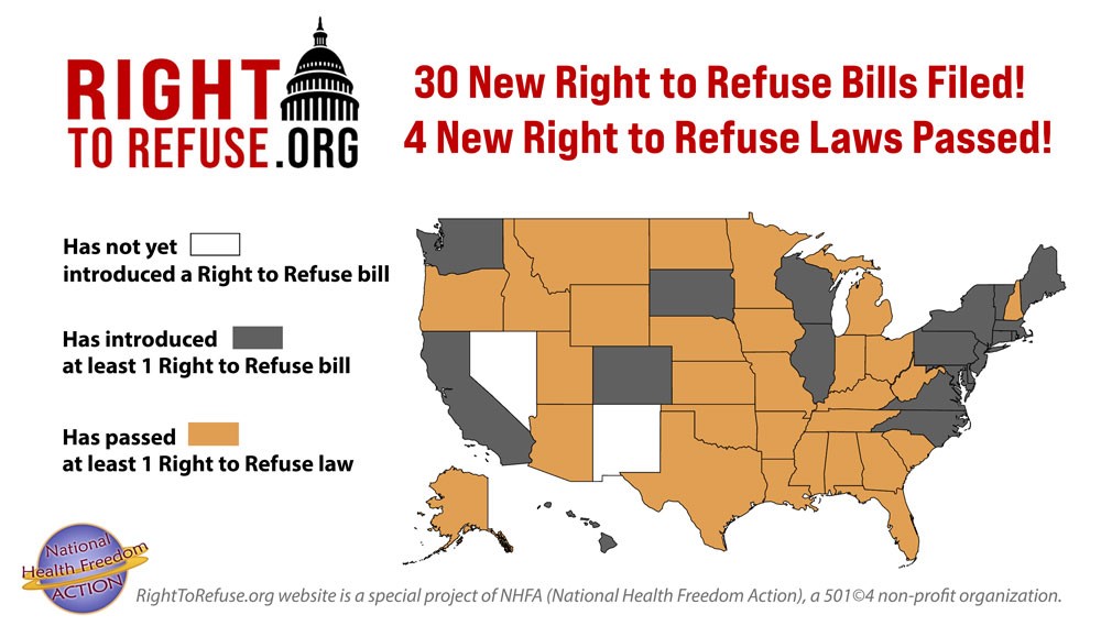 Right to Refuse Update: 30 New Bills and Four New Laws! - National ...